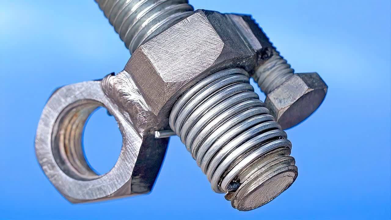 没想到螺杆螺母还有这种操作,真是大开眼界