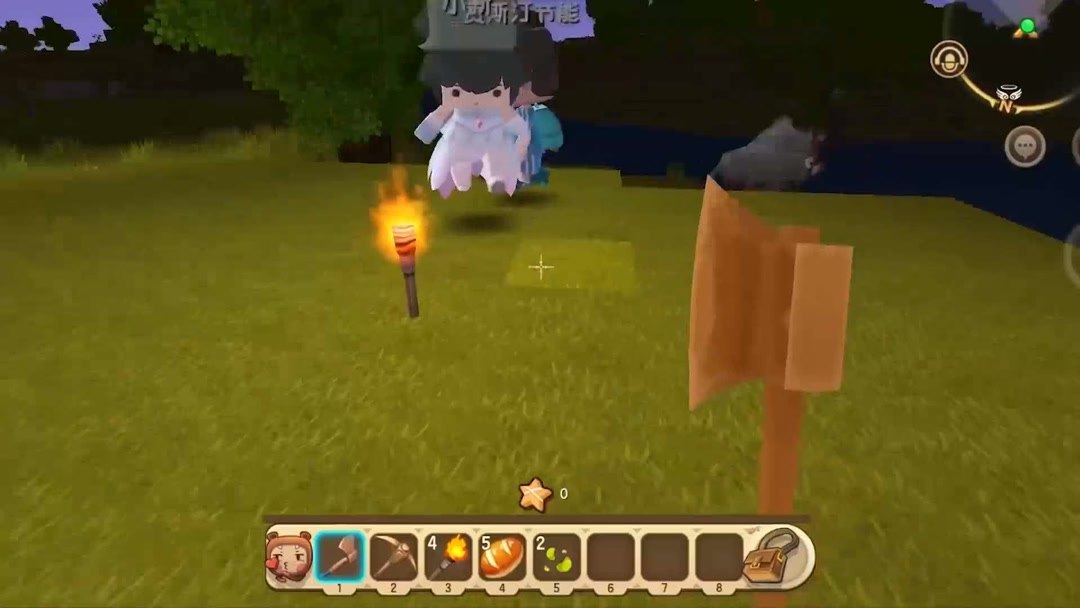 迷你世界 野人的武器竟然有附魔