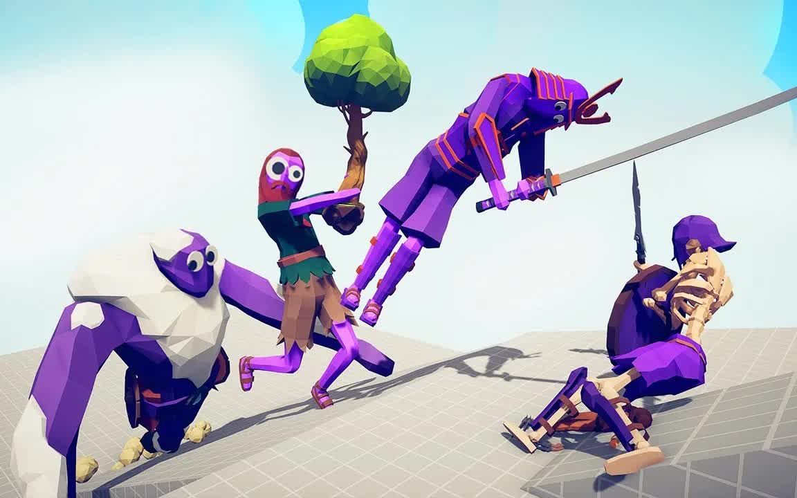 全面战争模拟器:爆笑对战,所有巨人VS所有神之兵种