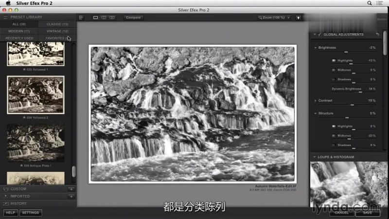 Google Nik Collection 摄影图像后期滤镜使用教程01_04-界面