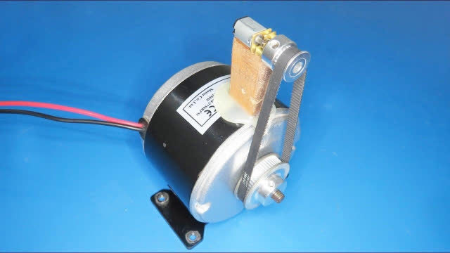 如何用直流电动机提高电压,有多大的电流?