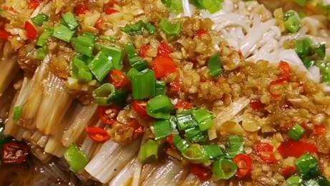 蒜蓉金针菇像我这样做超级好吃