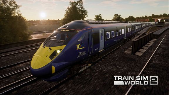 《模拟火车世界 2》清晨出发后在低速段硬是给我开困了