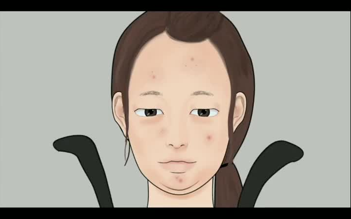 堪称整容的化妆视频 定格动画