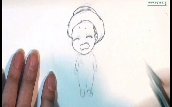 超级动漫完全自学教程【2】_Q版动漫绘画教学_Q版人物的表现