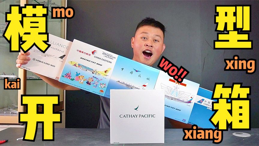 为满足粉丝要求,一口气买了中国空军等六个模型,有你喜欢的吗?