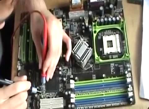 电脑主板维修视频教程-电路故障