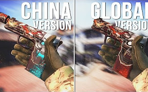 【中文字幕】CSGO 武器皮肤 中国版 vs 国际版