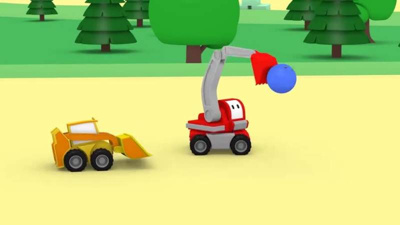 和迷你卡车学习 第3季 第53集 森林怪物