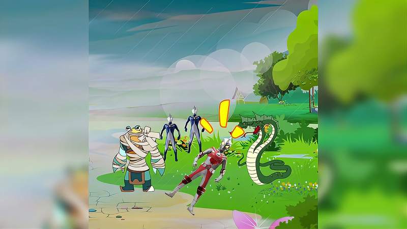 儿童动画小故事:奥特曼受伤了,怎么办?