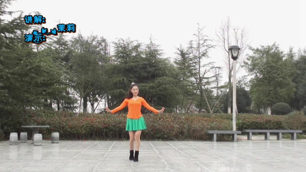 广场舞《草原嗨歌》正面动作分解演示,四个八拍加四拍