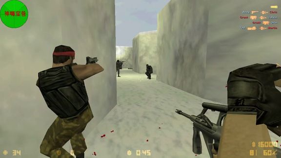 cs对战人太多,冲过来都不知道是敌是友了,好尴尬