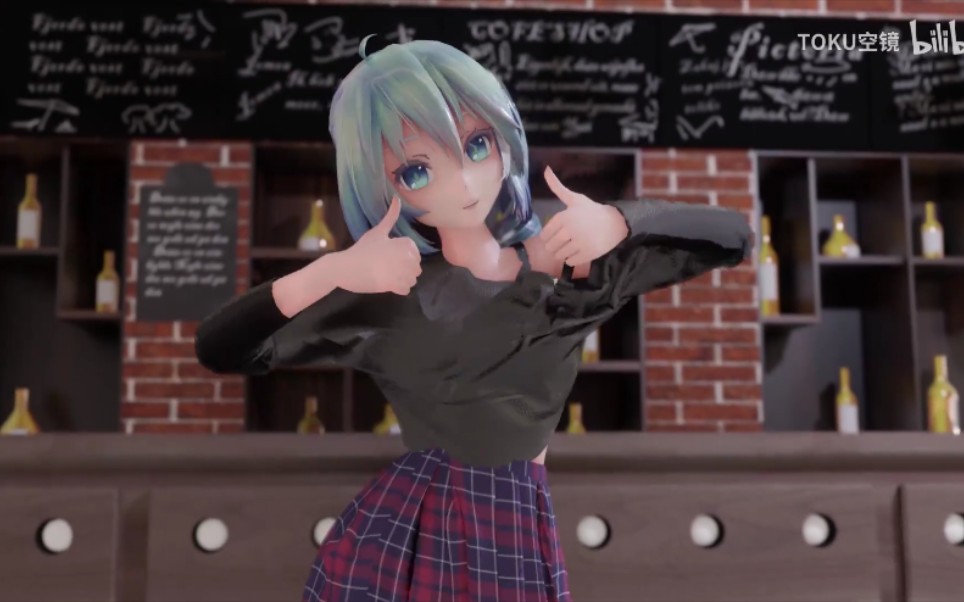 【布料解算/Blender】Miku-小鹿乱撞