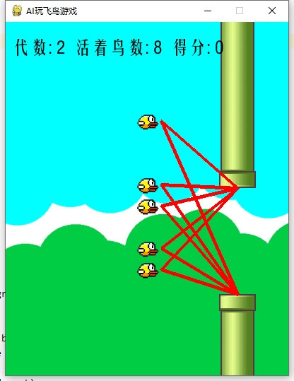 使用neat遗传算法教AI玩flappy bird(飞鸟)第四节 获取最近的管道