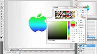 PS教程每日一教PS制作苹果LOGO