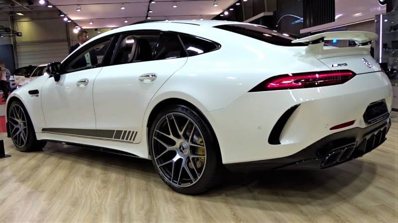 2020款奔驰GT63S,实拍外部与内饰,无框车门打开才是霸气的开始