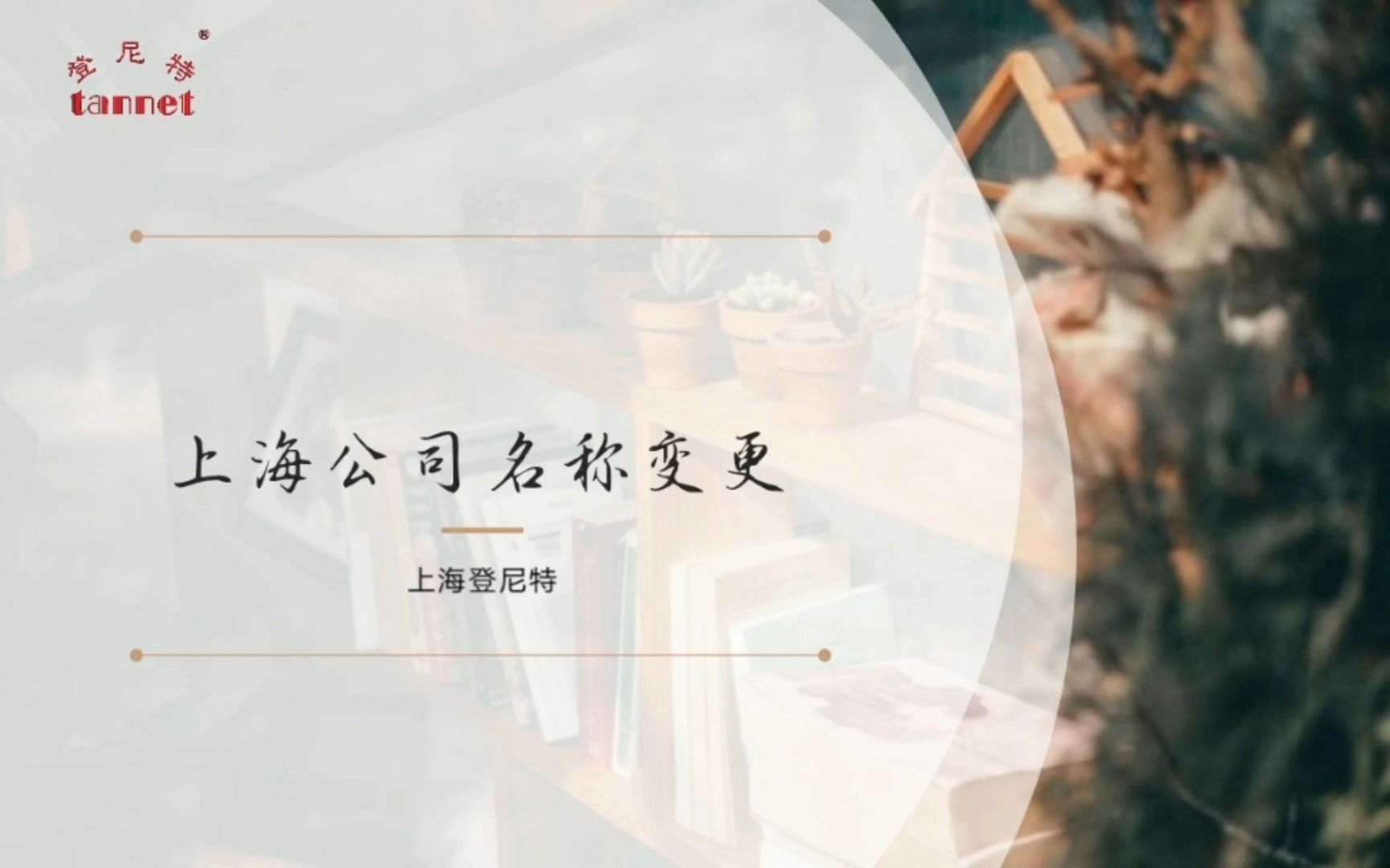 上海公司名称变更