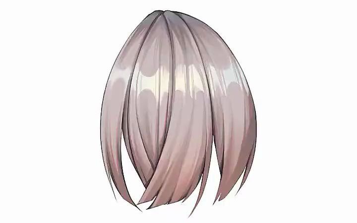 【绘画视频教学】女生刘海如何怎么上色 sketchbook绘画怎么用