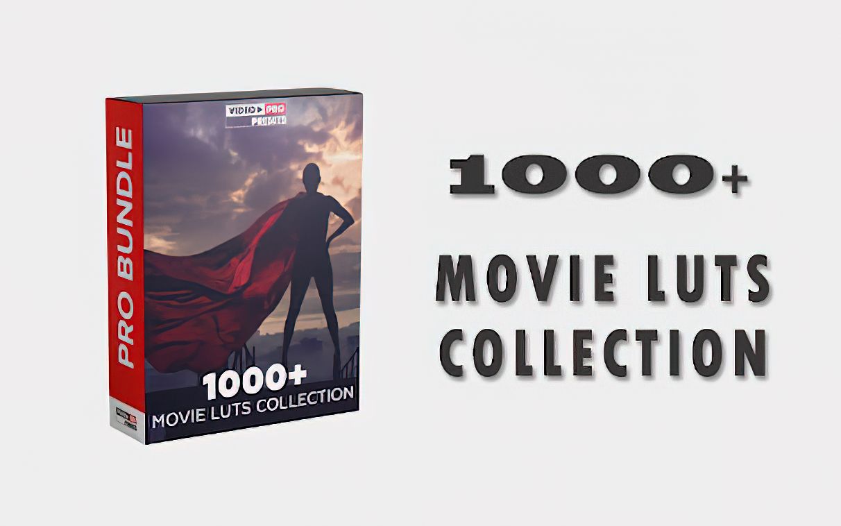 1000种模仿好莱坞电影大片LUTS调色预设豪华合集包