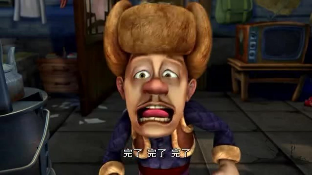 光头强要回家过年