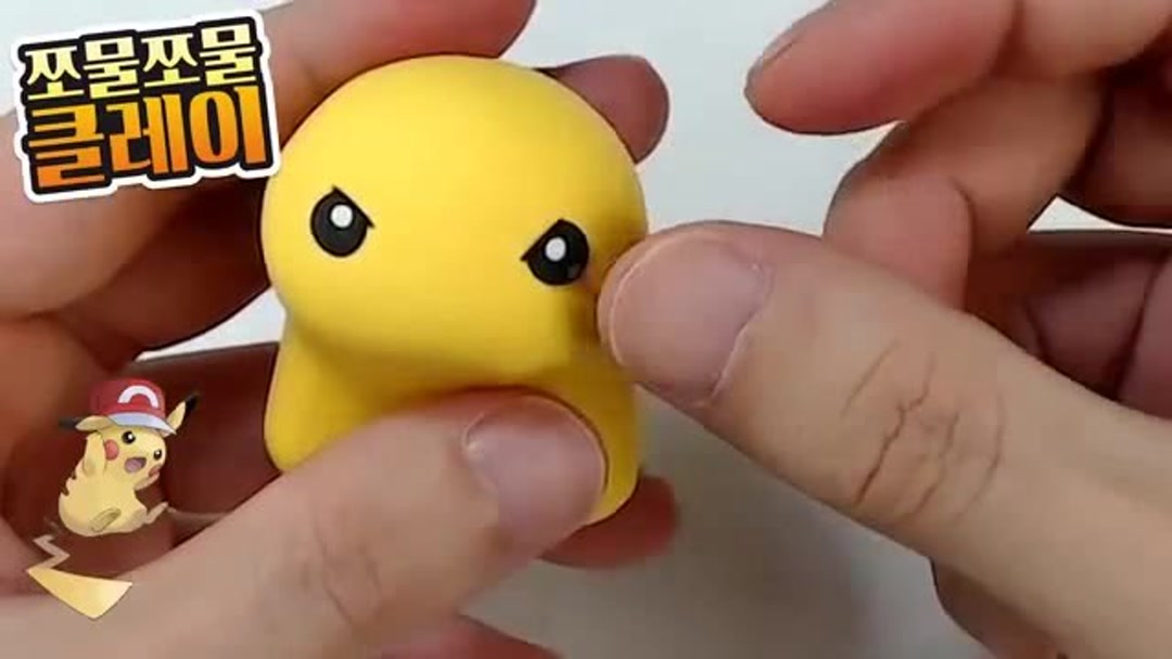 「大神DIY」超轻粘土口袋妖怪-帽子皮卡丘