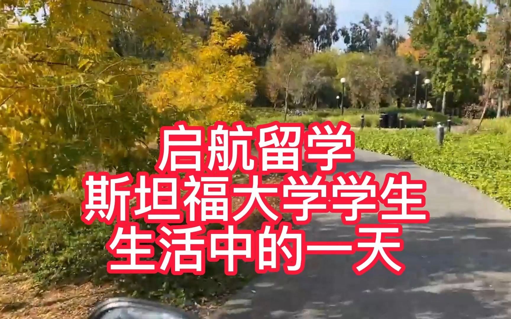 美国留学、斯坦福学生生活中的一天