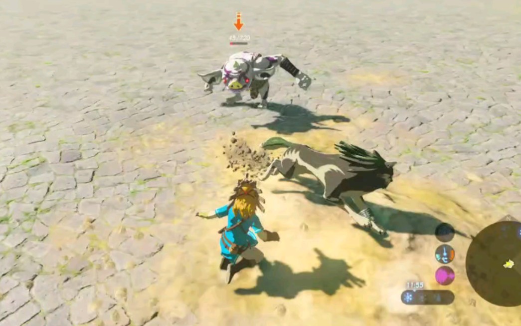 塞尔达传说旷野之息221-二人转,但是有林克狼