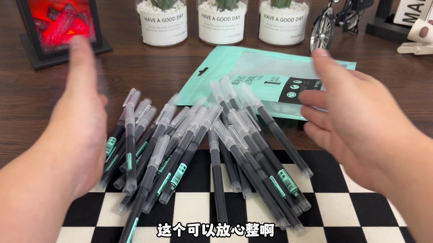 这么便宜的速干#直液式走珠笔 真的好用么?#测评