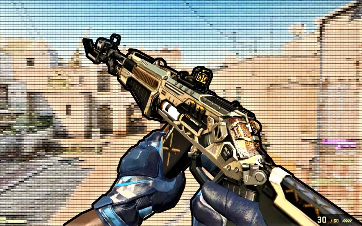 【CSGO】新武器—穿越火线AN94超新星(这换弹一点也不CF!)