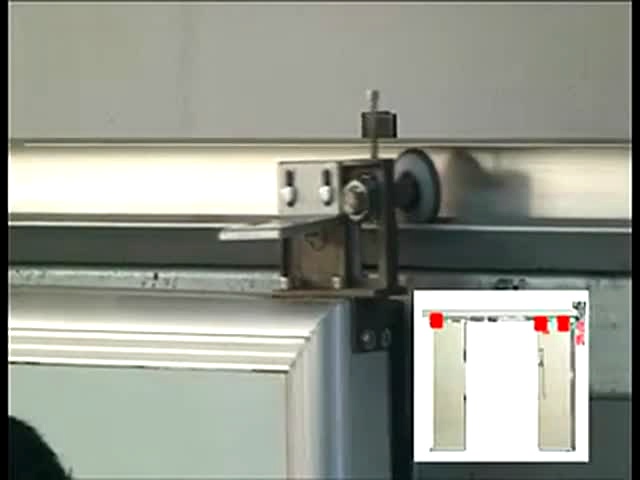 苏州莫康MCCD-500型号电动冷库平移门安装步骤