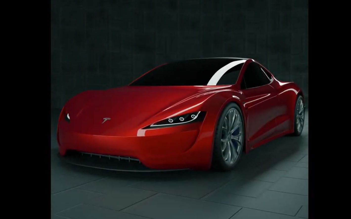 特斯拉跑车 3D汽车建模blender2.83