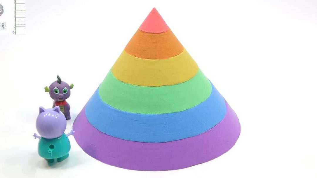 制作不同形状不同颜色的动力沙模型5