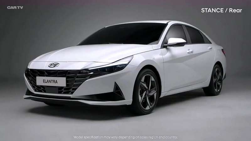 2021款现代伊兰特外观和内饰细节详解