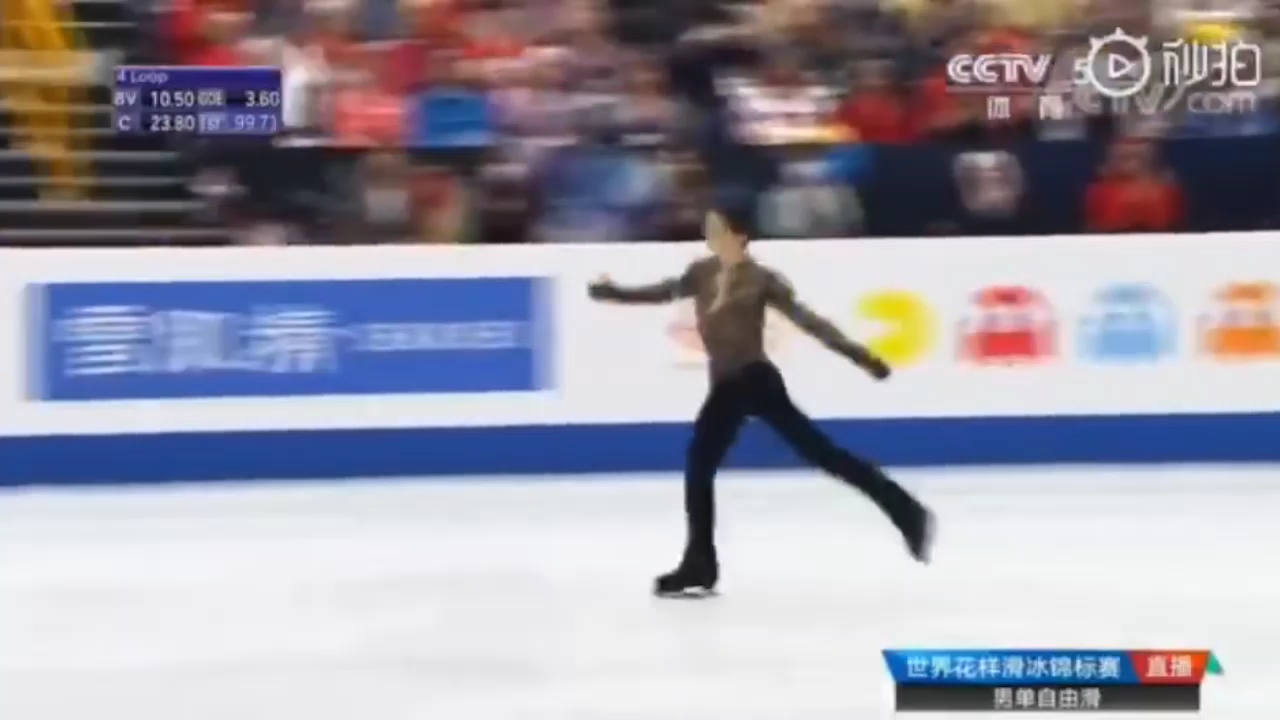 【羽生结弦】世界花滑世锦赛 男单自由滑