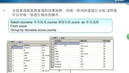 SQLServer高级查询01