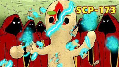 稻草人一样的恐怖生物,紧盯着他不能松懈【SCP系列动画】