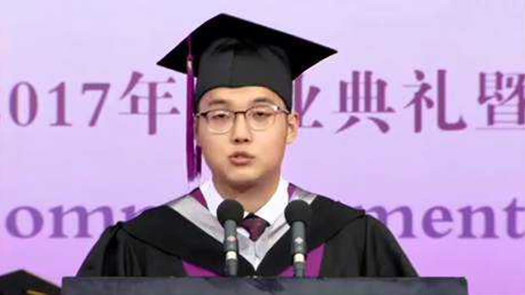 清华大学毕业生精彩演讲,走难走的路才能看到人生价值,太精彩了
