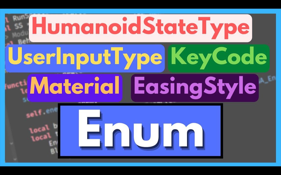 Roblox 的「Enum(Enumerations)」是什么ߤ�ߤ�ߤ�? 【Clark ...