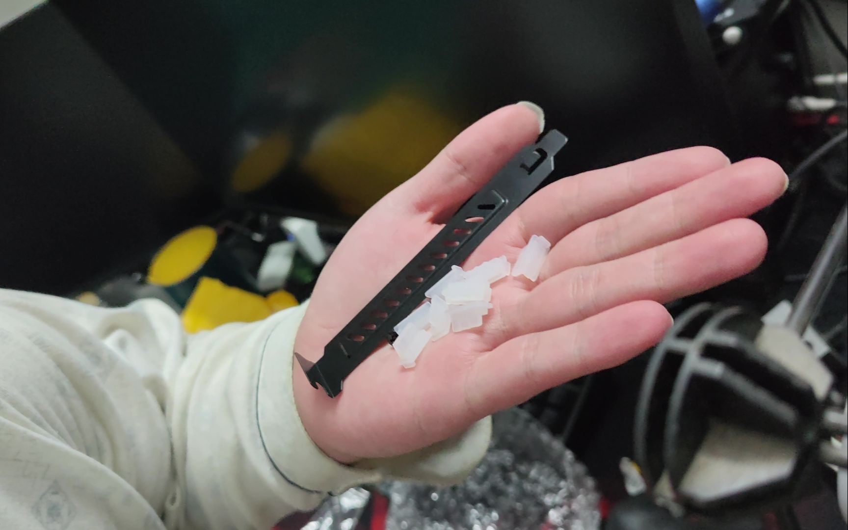 【开箱】百邦通pcie挡板+usb防尘塞x10