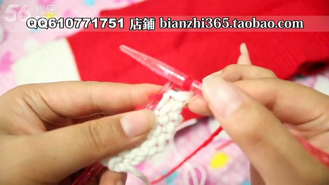 双色情侣围巾织法花样视频教程经典搭配法织围巾花样