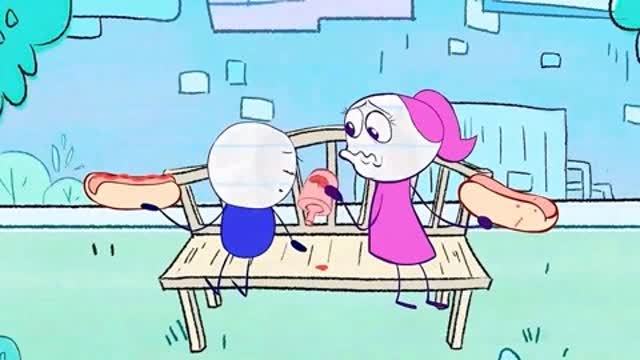 小创意铅笔人动画:外星病毒真可怕,有点奇怪