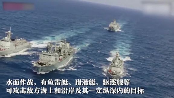 #海上阅兵 进入倒计时!45秒带你了解中国海军五大兵种。大国海军,...