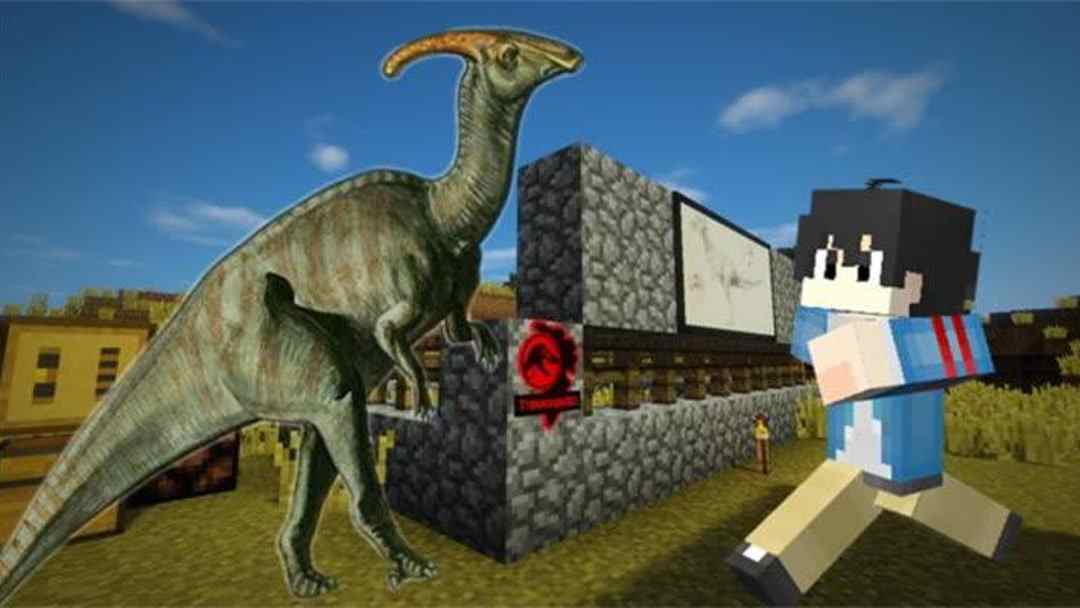 【蜗牛】我的世界侏罗纪公园第95期 偶遇海盗船