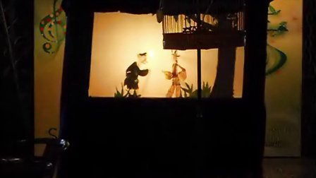 老转村山东菜馆旗舰店每晚演出-皮影戏片段_2013319121322