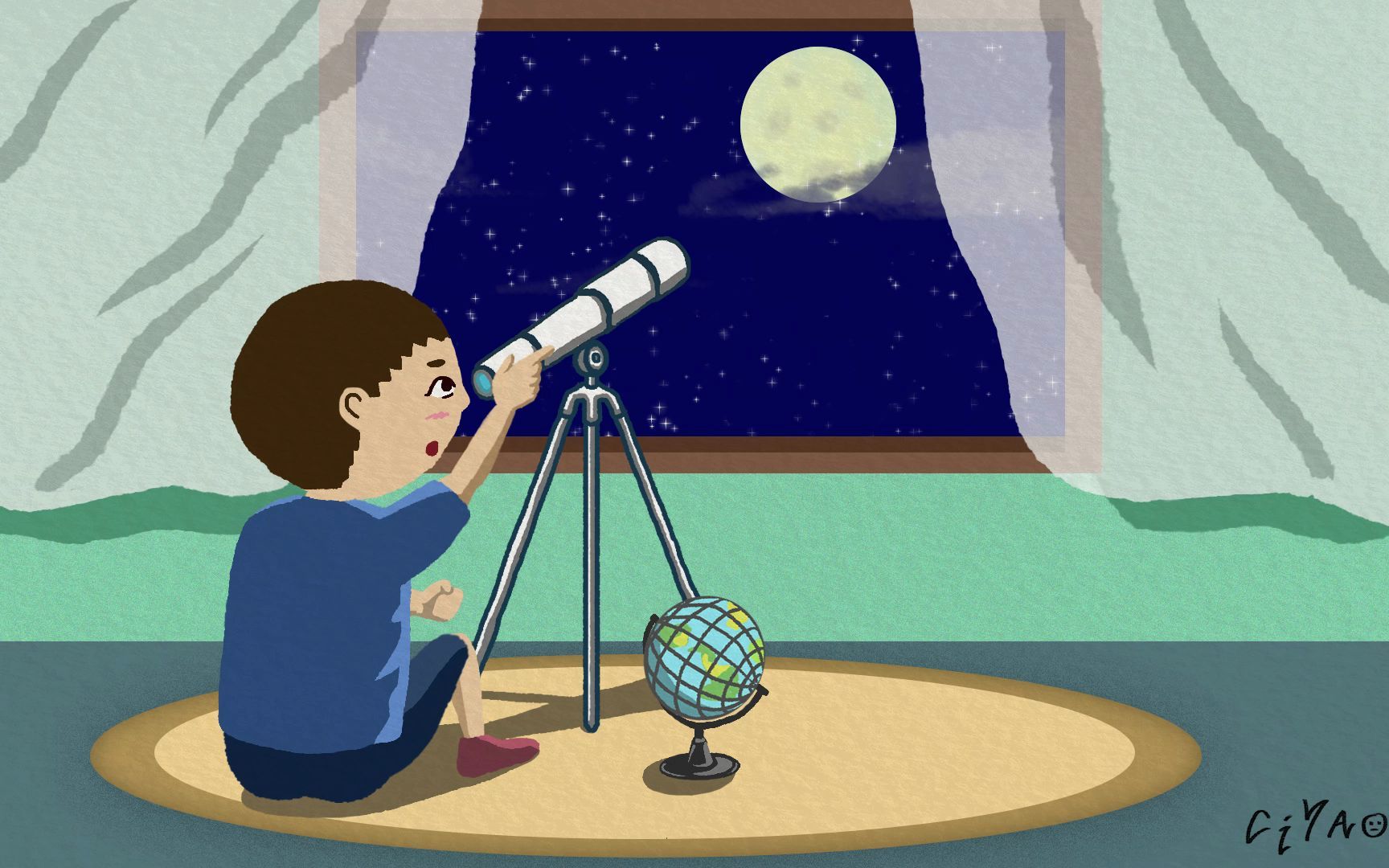 【AE动画】学了半个月AE后尝试做的小动画