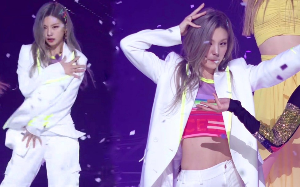 【ITZY】又双叒吃纸了!黄礼志西装披发超飒人歌直拍!