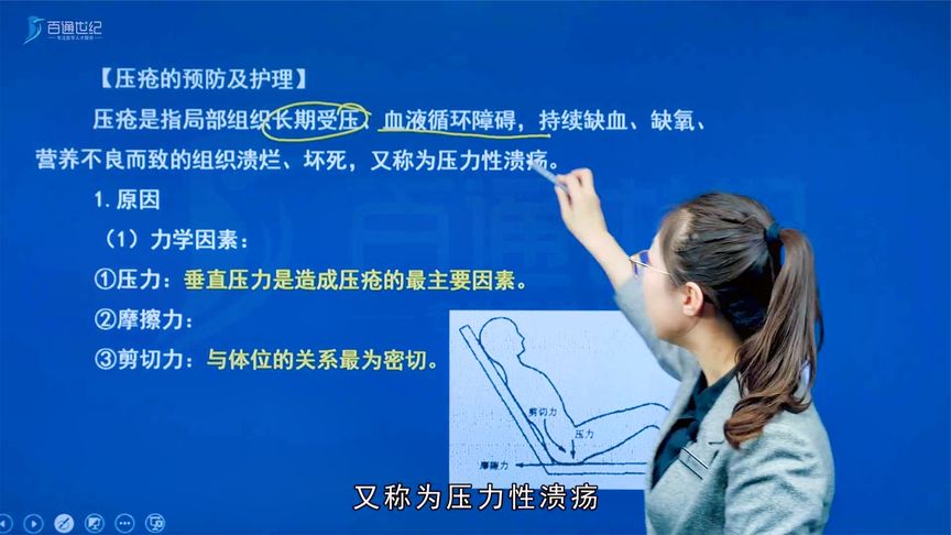 护士 - 压疮的预防及护理