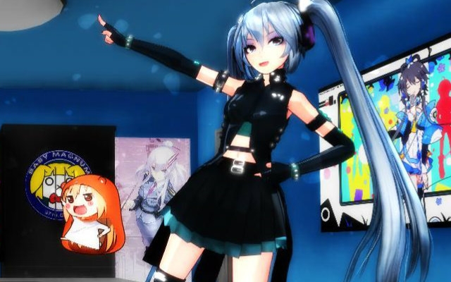 【MMD】TDA式初音MIKU干物妹小埋OP、TDA式钢音MIKU重装武器OP