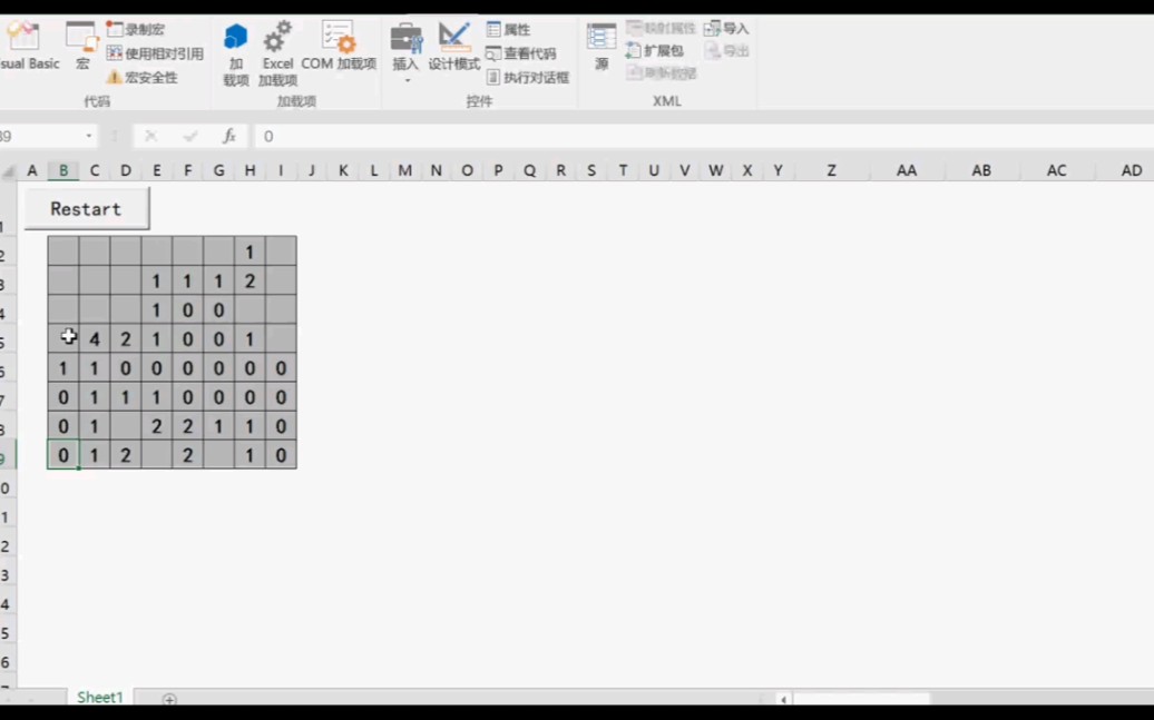Excel扫雷:学了VBA后终于可以在办公室没有网的电脑上光明正大的...