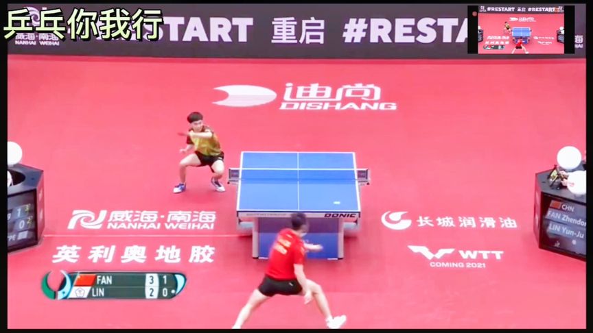 小胖樊振东出道即成名,在比赛过程中神球不断,让人看的眼花缭乱